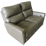 Sofa - Theater Seat - Irongate - 60" - Carpenter Putty - w/T700 Tan ...